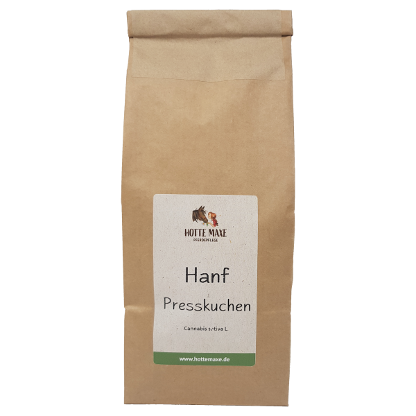 Hotte Maxe Hanf Presskuchen für Pferde | Hotte Maxe GmbH